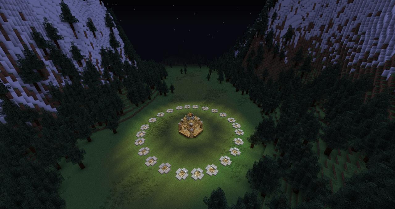 spiral island survival games Minecraft Map