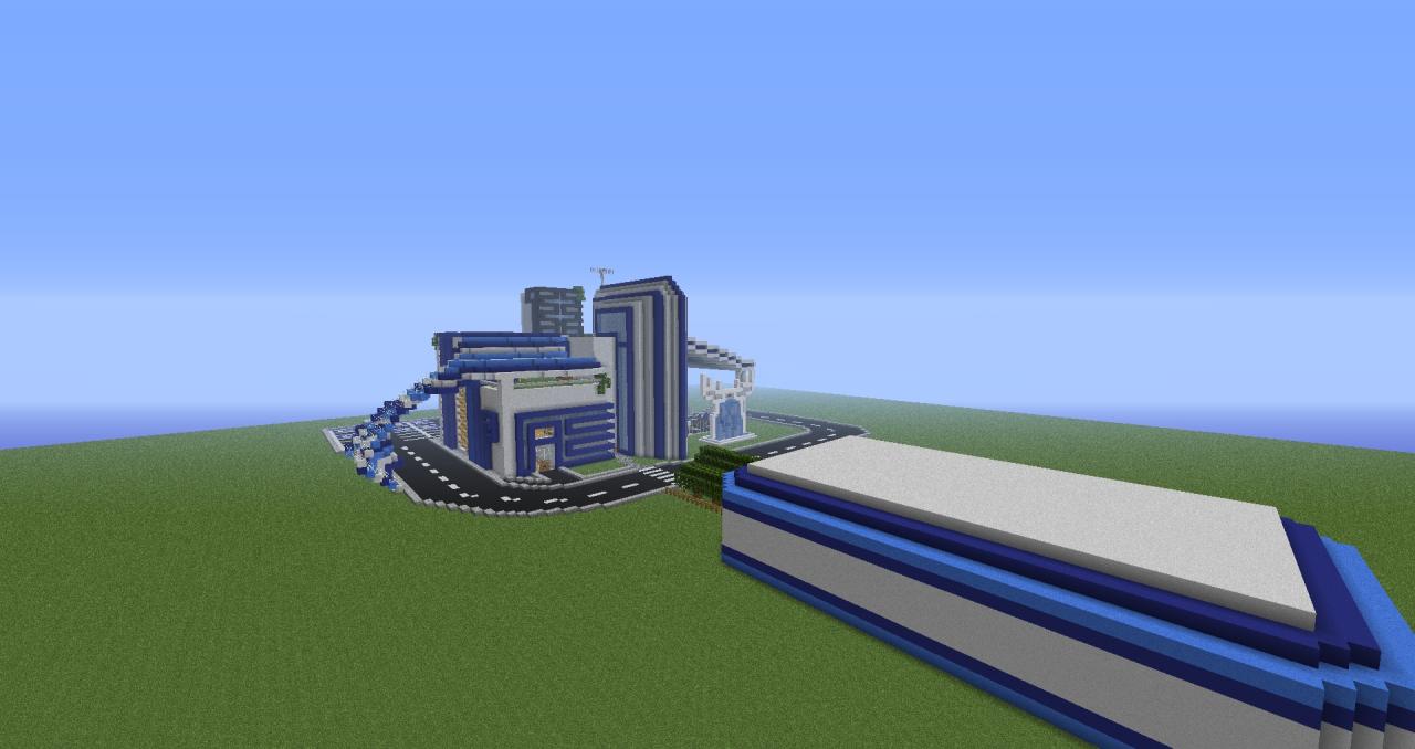 Moderne Police Office Minecraft Map