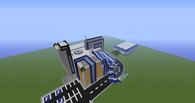 Moderne Police Office Minecraft Map