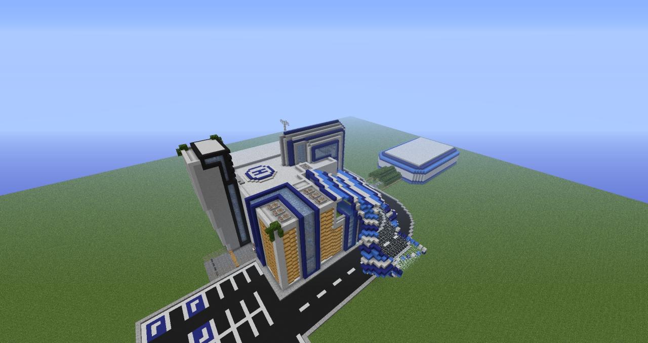 Moderne Police Office Minecraft Map