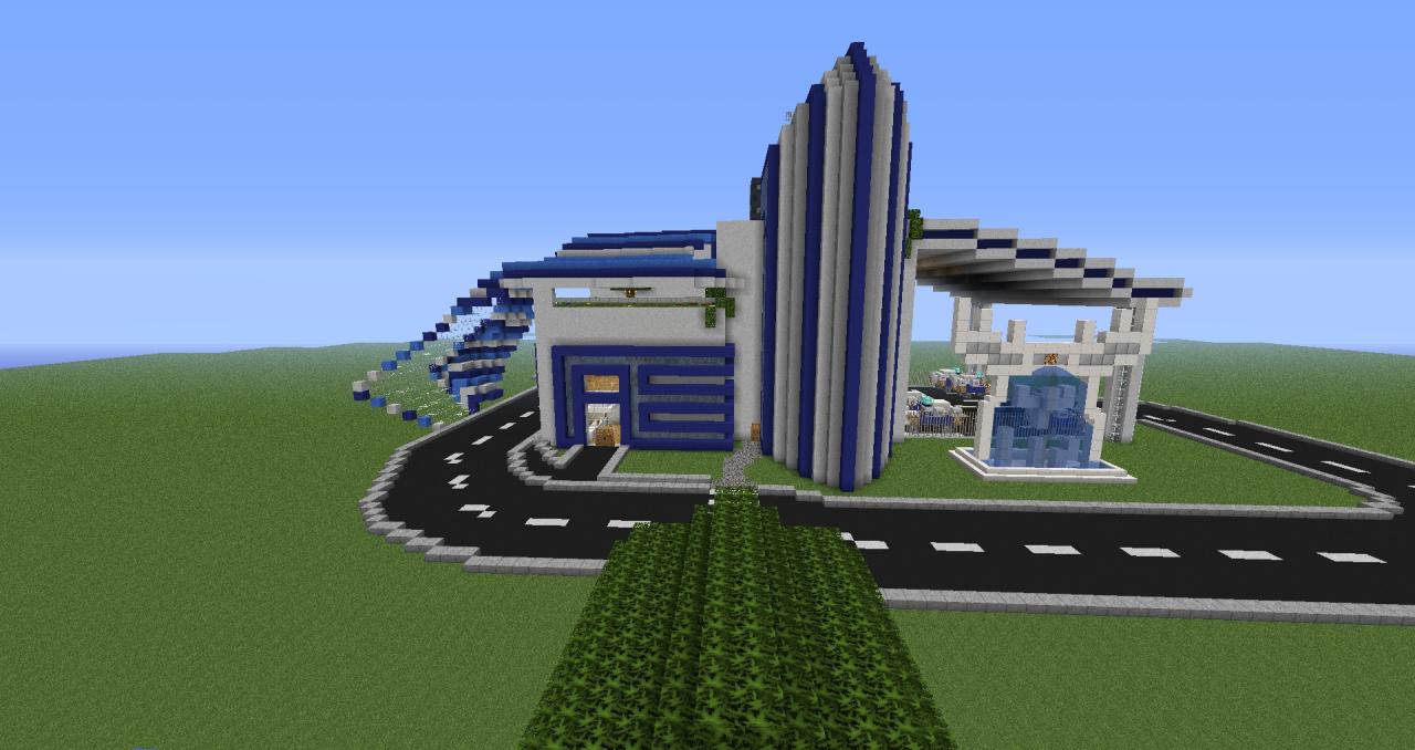 Moderne Police Office Minecraft Map