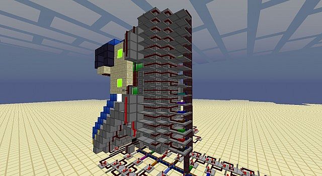 Redpower Box Elevator Minecraft Map