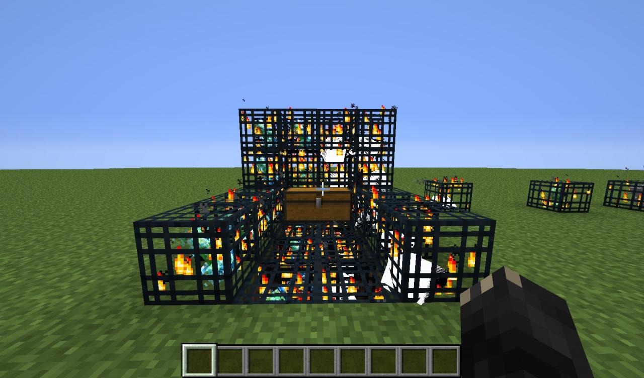 The Great hall of the monster spawners Minecraft Map