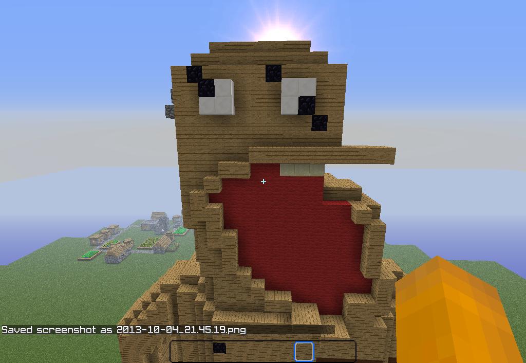 Amnesia The Dark decent GIANT monster 3D finished Minecraft Map