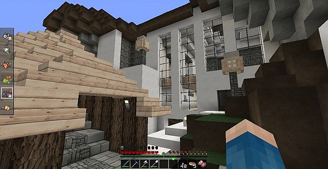 Pixelmon Survival World with Modern houses Minecraft Map