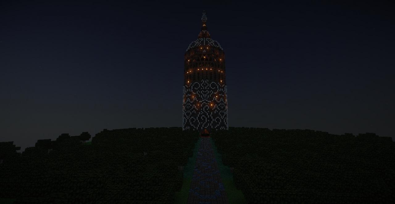 Organic Tower Minecraft Map