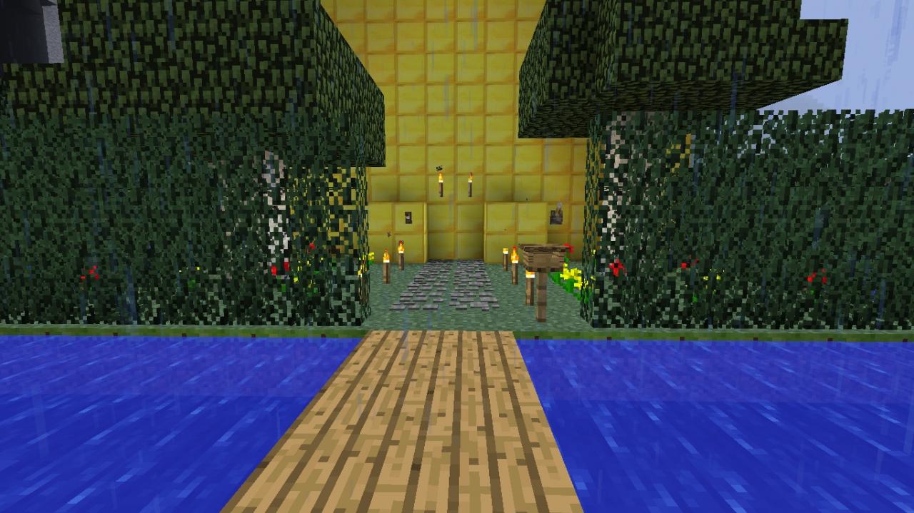 House Of Gold Minecraft Map