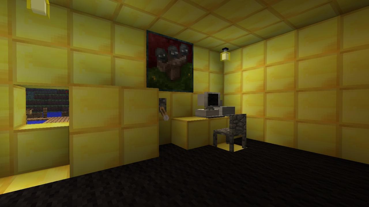 House Of Gold Minecraft Map