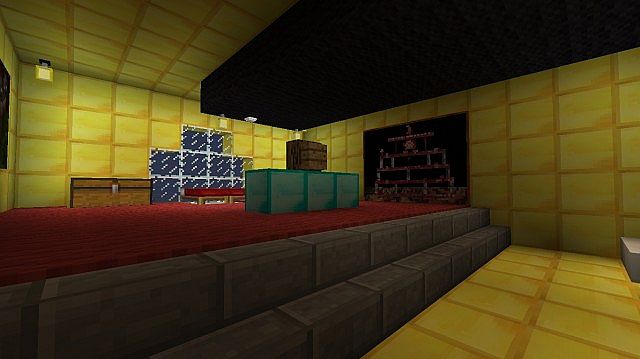 House Of Gold Minecraft Map
