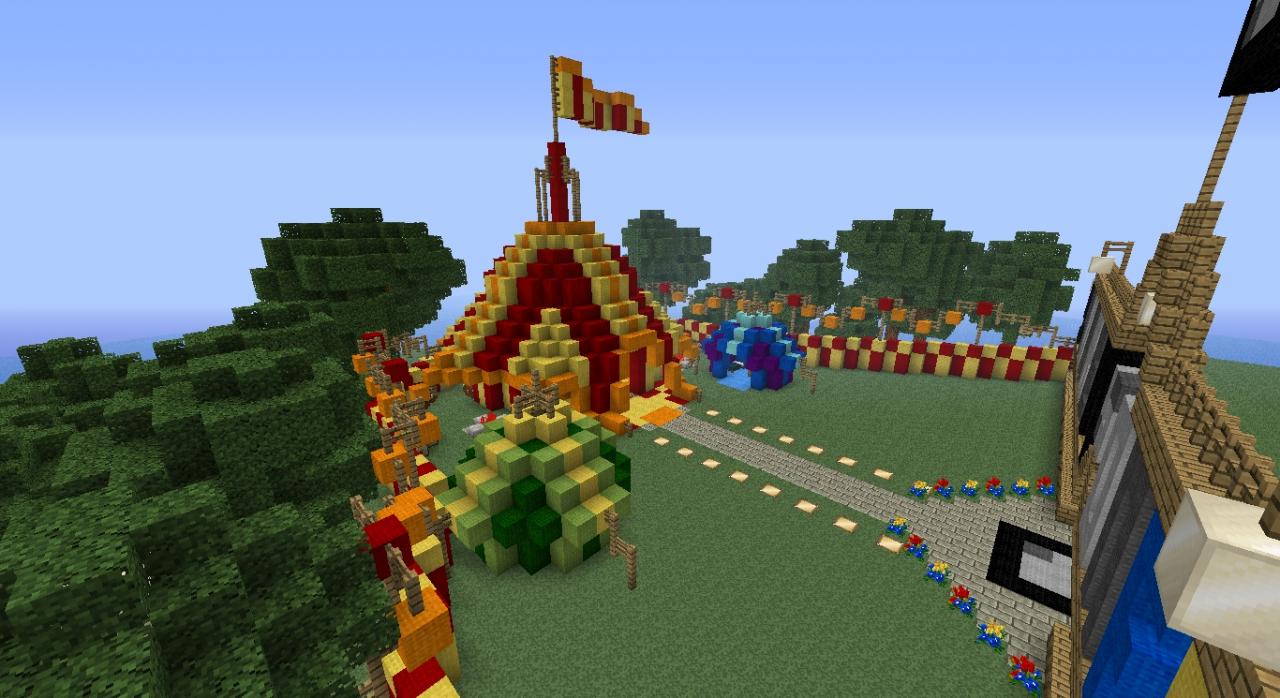 Carnival Tent Minecraft Map