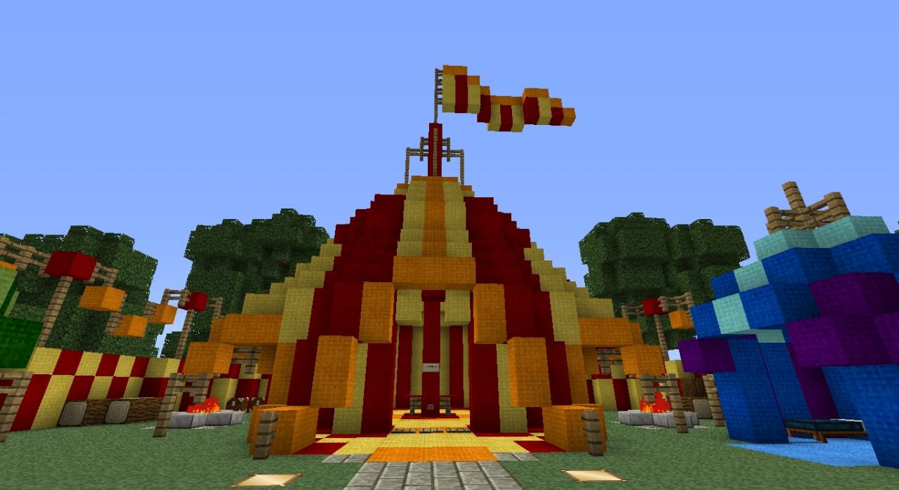 Carnival Tent Minecraft Map