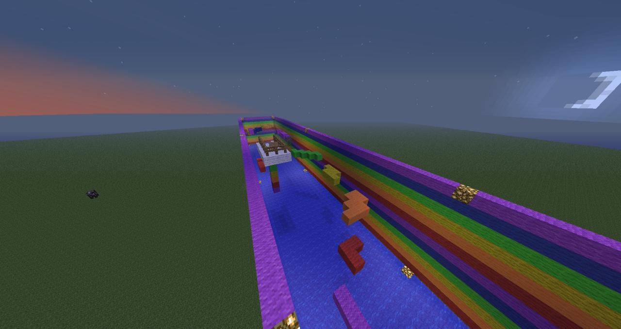 Free Runing Rainbow Minecraft Map