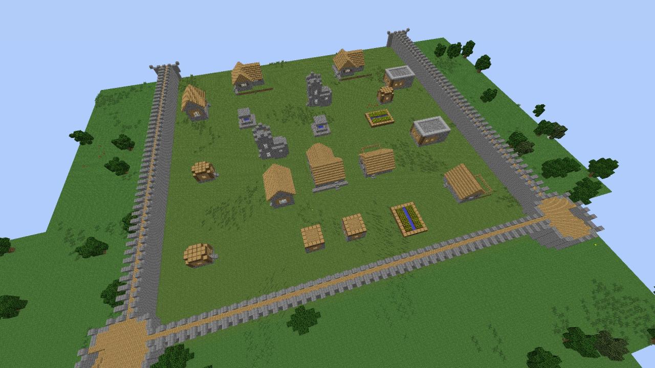 Hero's V Bacca's Minecraft Map