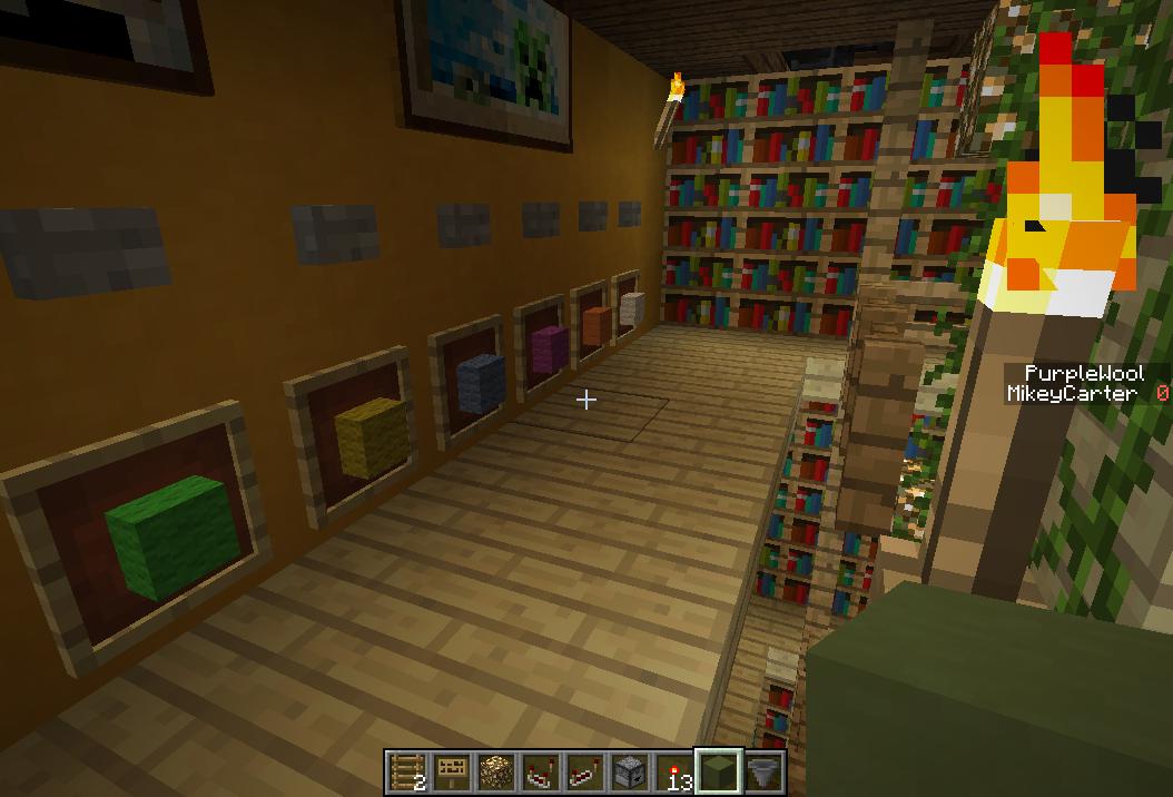 Item Sorter and Selection System Minecraft Map