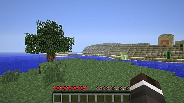 a cool survival world Minecraft Map