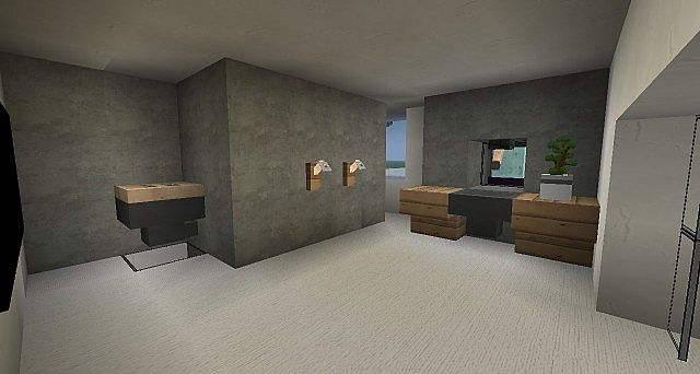 - Symmetrical - A Modern Minimalist House Minecraft Map