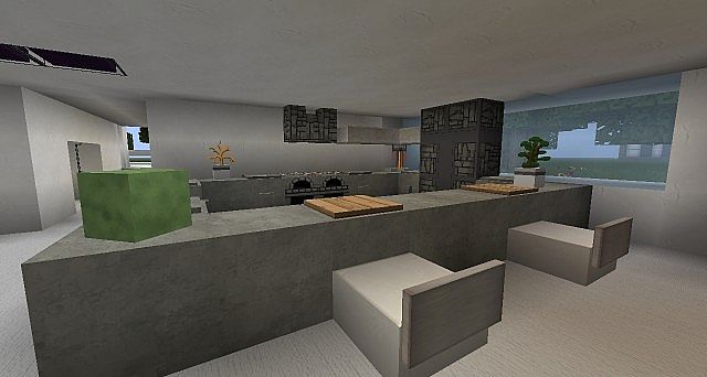 - Symmetrical - A Modern Minimalist House Minecraft Map