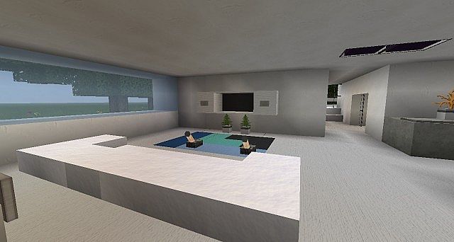 - Symmetrical - A Modern Minimalist House Minecraft Map