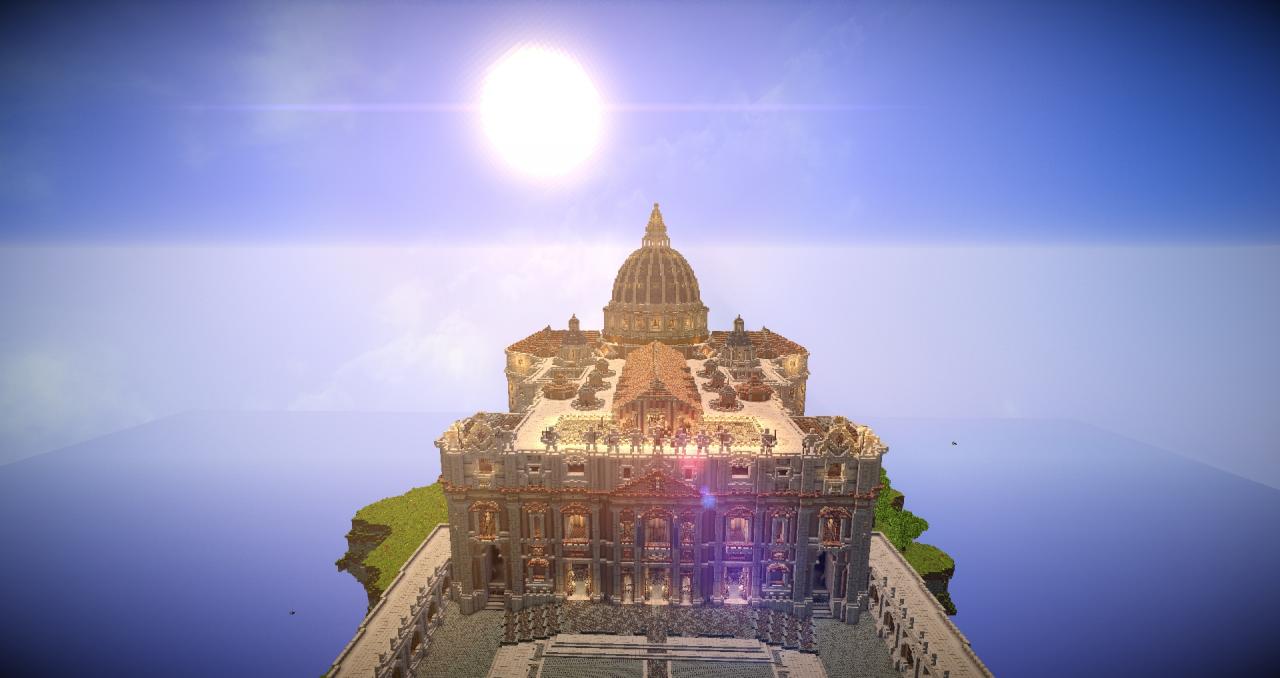 St Peter's Basilica Minecraft Map