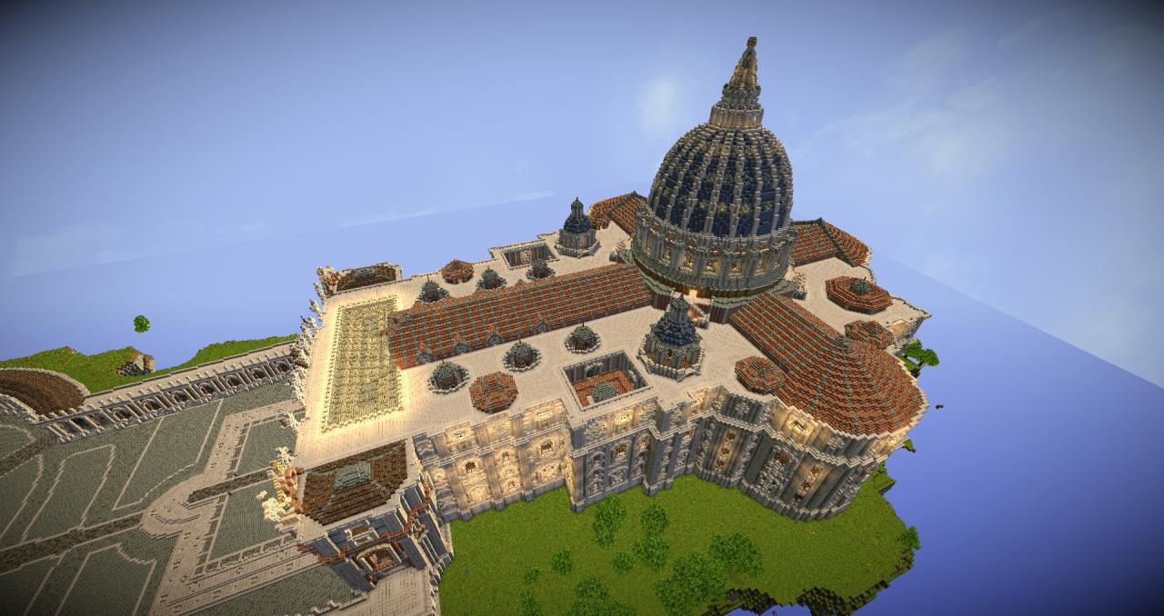 St Peter's Basilica Minecraft Map