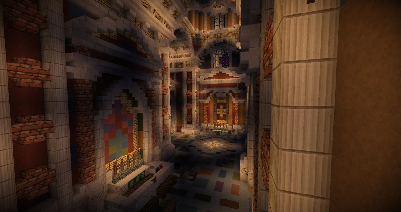 St Peter's Basilica Minecraft Map