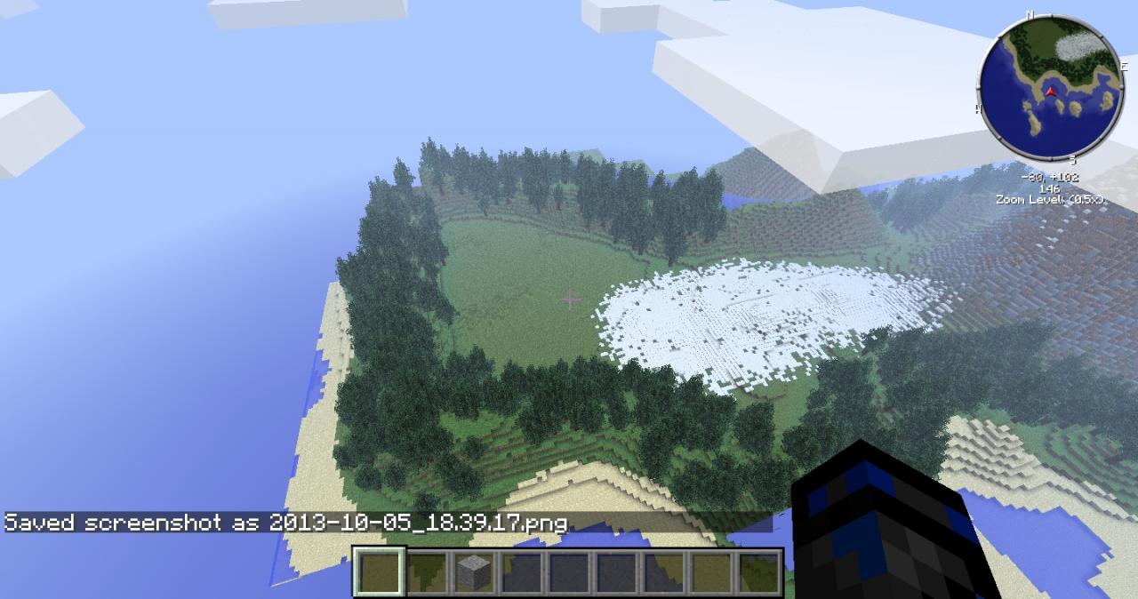 realistic island Minecraft Map