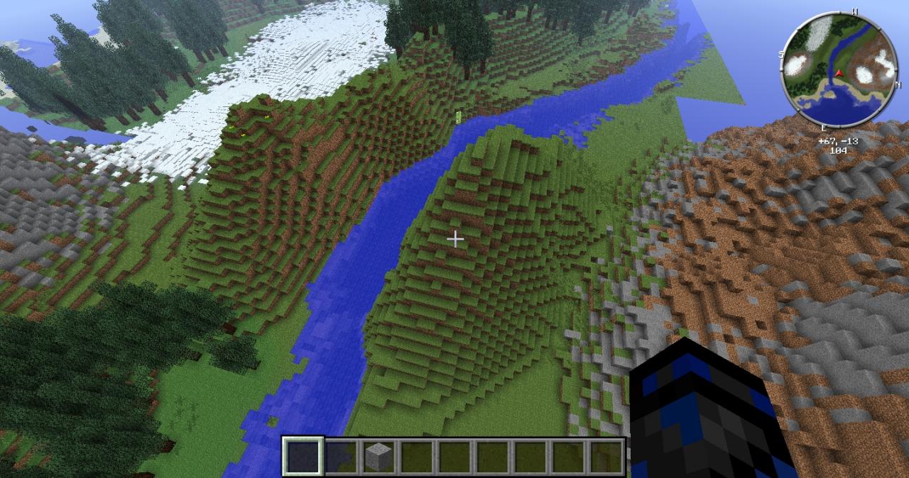 realistic island Minecraft Map