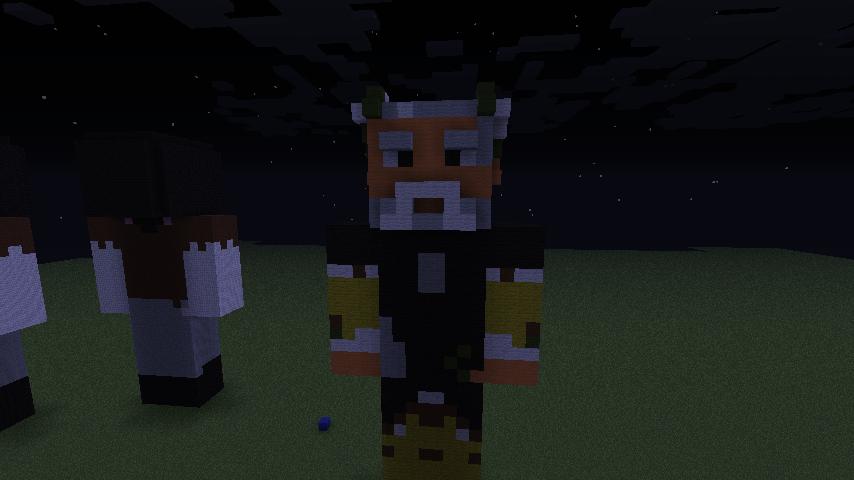 Jeb Statue Minecraft Project
