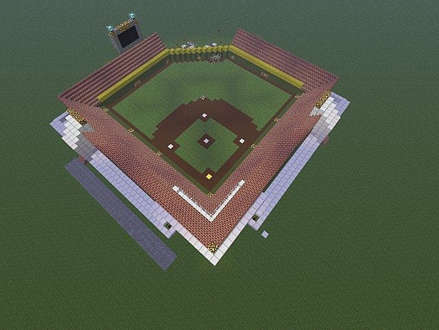 Basebal Stadium Minecraft Map