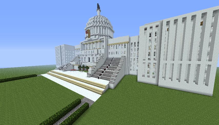 The Capitol Washington DC Minecraft Map