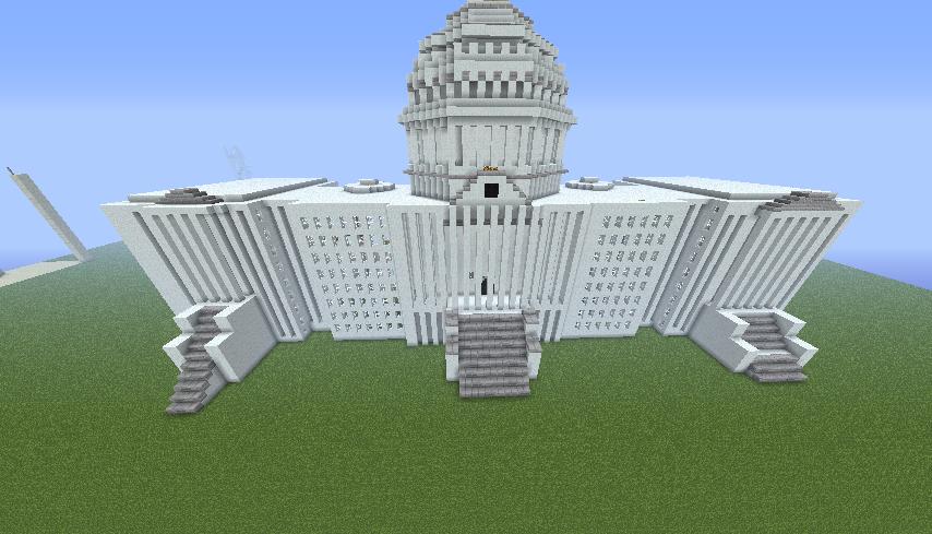 The Capitol Washington DC Minecraft Map