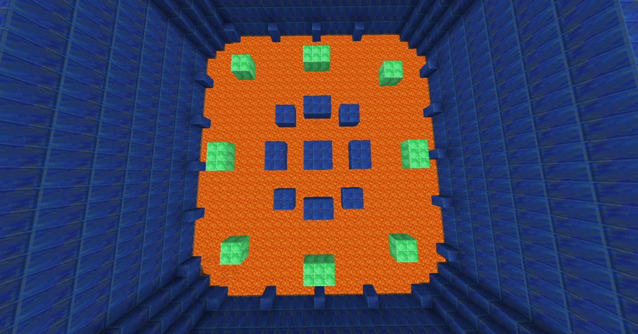 The Floor is Lava Minecraft Map