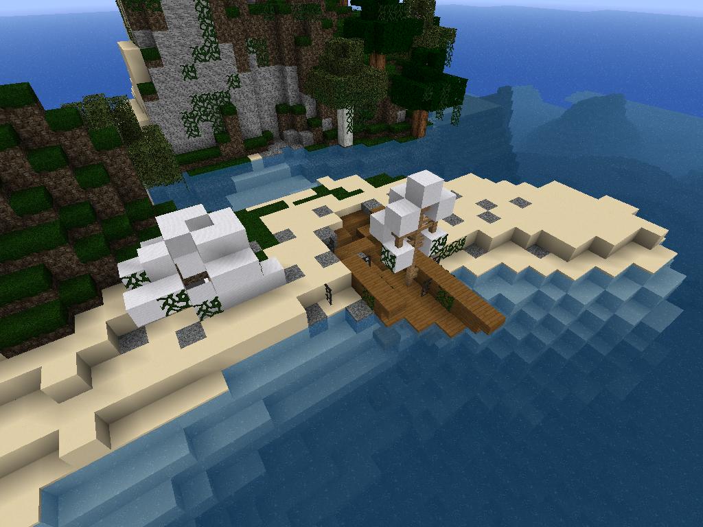 Stranded on a Survival Island Minecraft Map