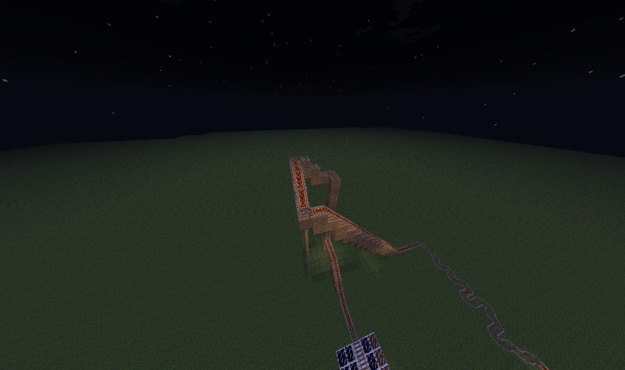 Midnight Wooden Ride Minecraft Map