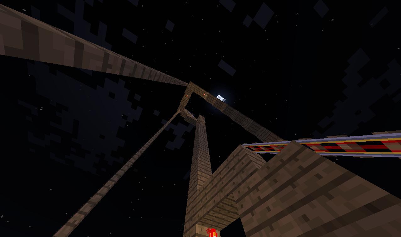 Midnight Wooden Ride Minecraft Map
