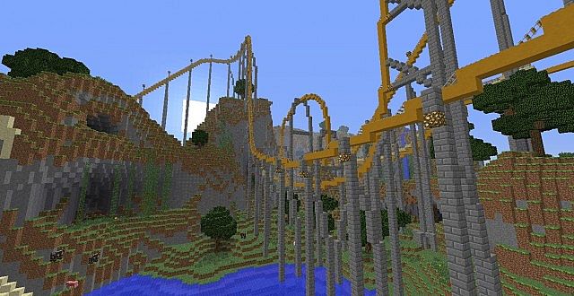 TheRagingGoliath [ROLLER COASTER CONTEST] (1.6.4) {Rideable} (NO MODS ...
