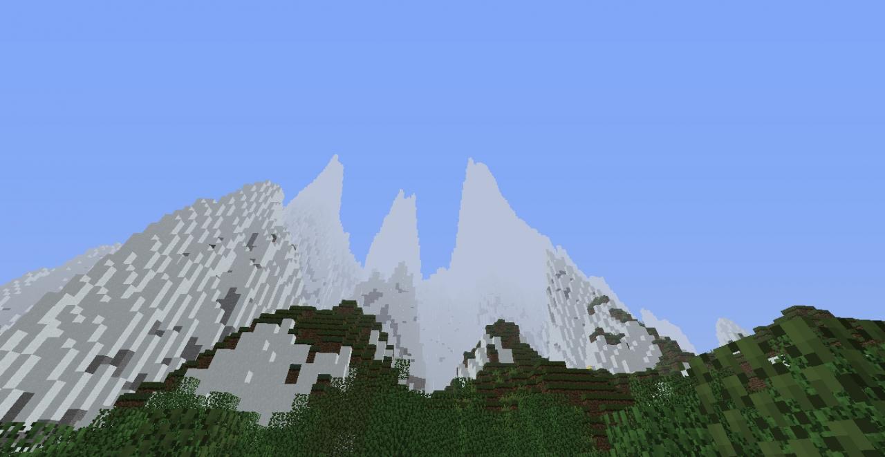 Gaelica: Custom Terrain Minecraft Map