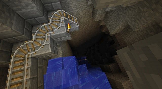 Cliffside coaster Minecraft Map