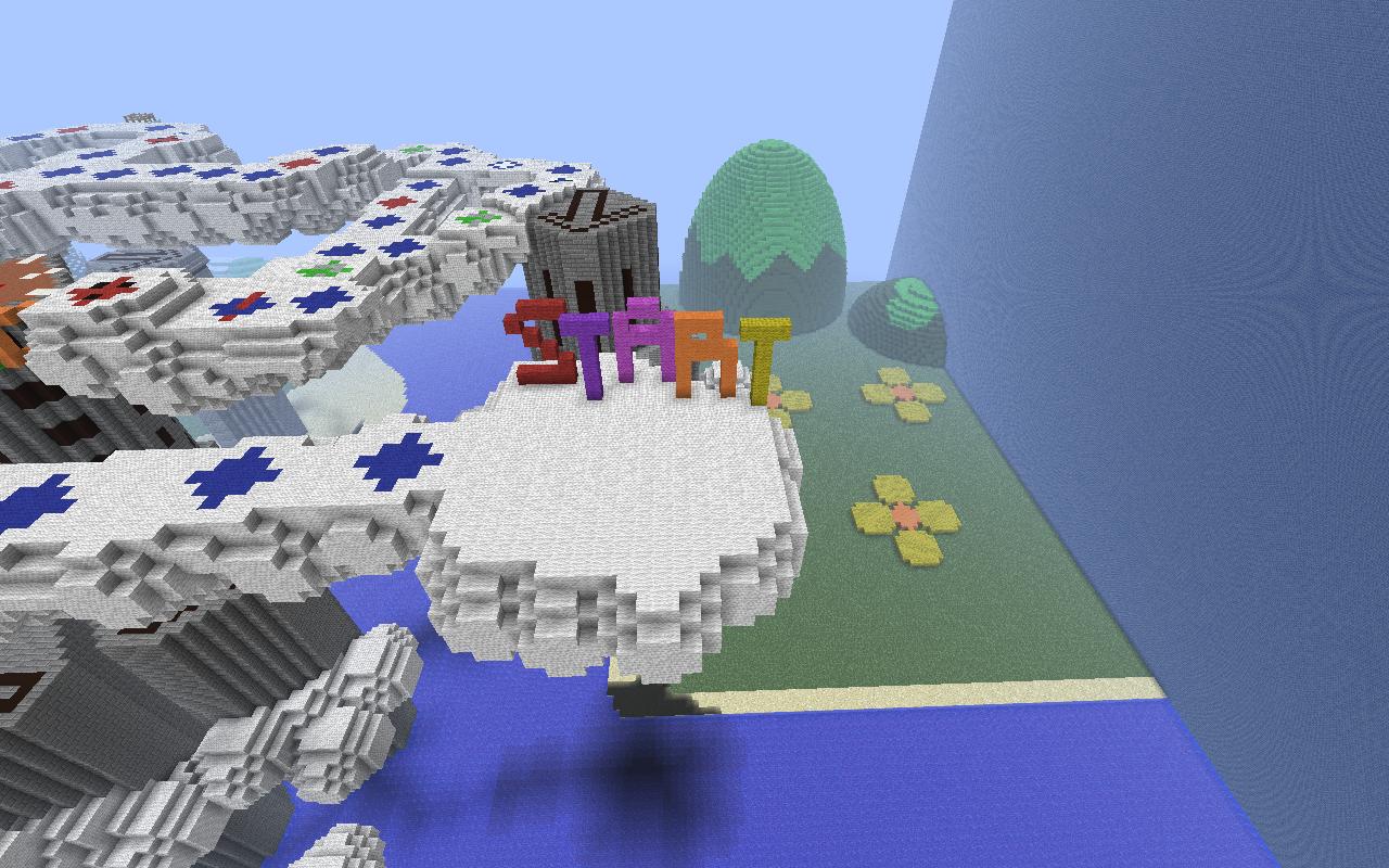 Mario Party 1- Mario's Rainbow Castle Map Minecraft Map