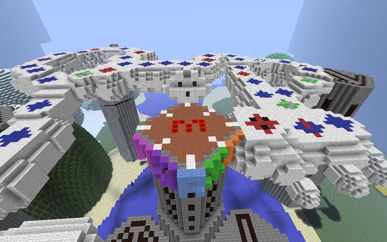 Mario Party 1- Mario's Rainbow Castle Map Minecraft Map