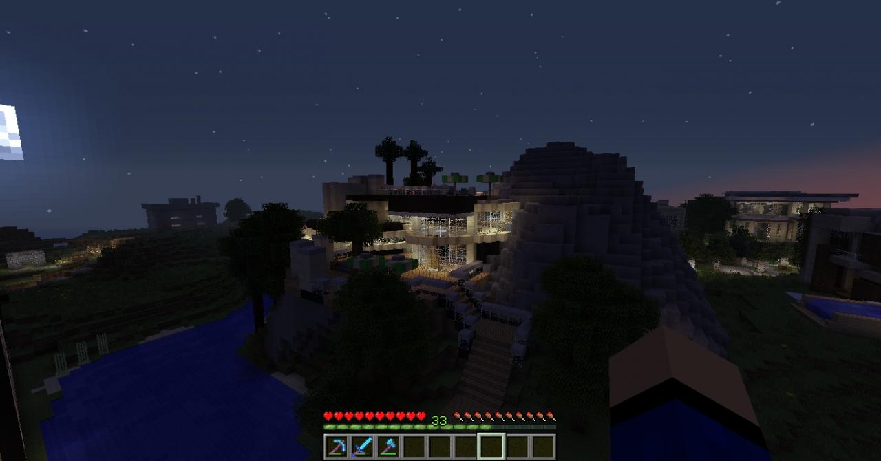 Massive house Minecraft Map