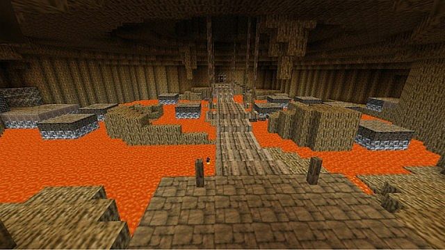 Minecraft Ocarina of Time Fire Temple - Adventure map Minecraft Map