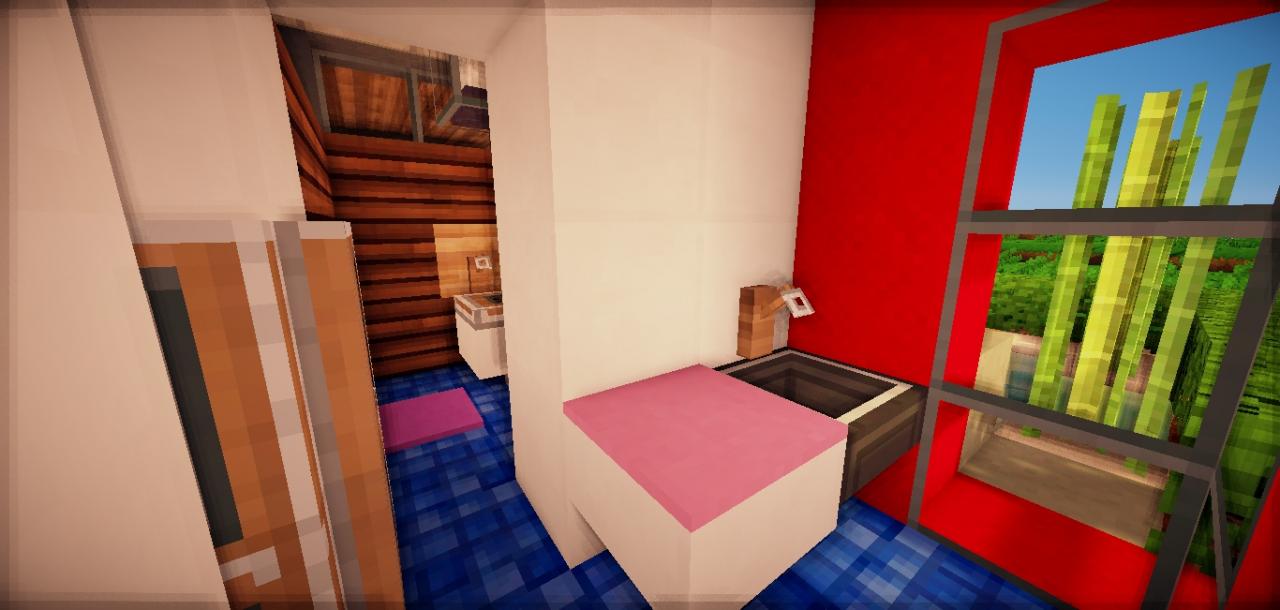 Cascade - Modern House Minecraft Map