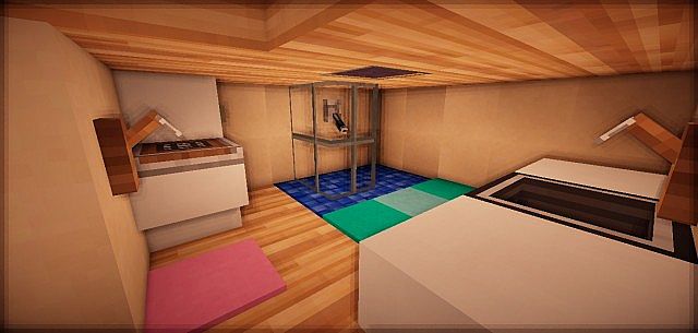 Deep Freeze - Modern House Minecraft Map