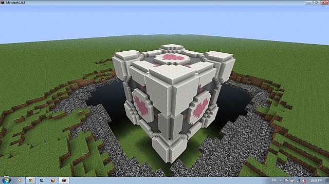 Companion Cube Minecraft Map