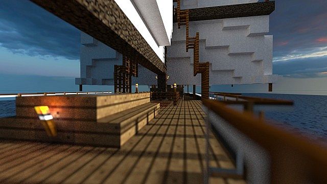 Flying Cloud — 1:1 19th Century Clipper Ship Minecraft Map