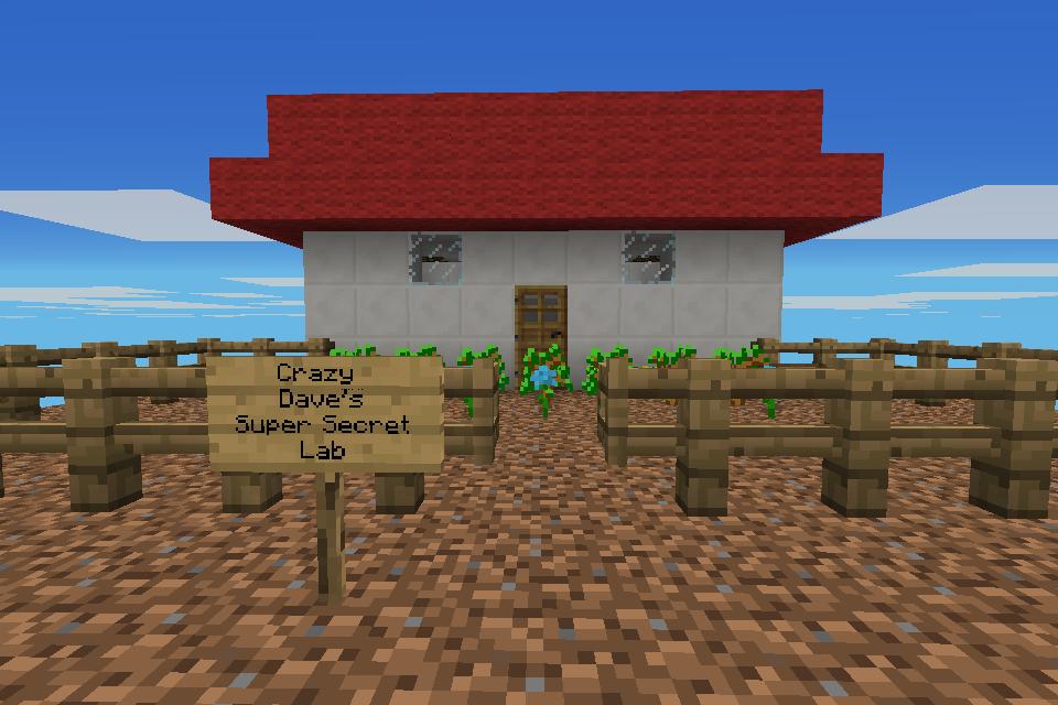 Gameception: Plants vs. Zombies Minecraft Map