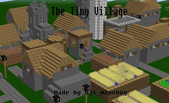 The Tiny Village V2.0 Minecraft Map