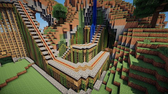 "Behemoth" A Minecraft Roller Coaster Minecraft Map
