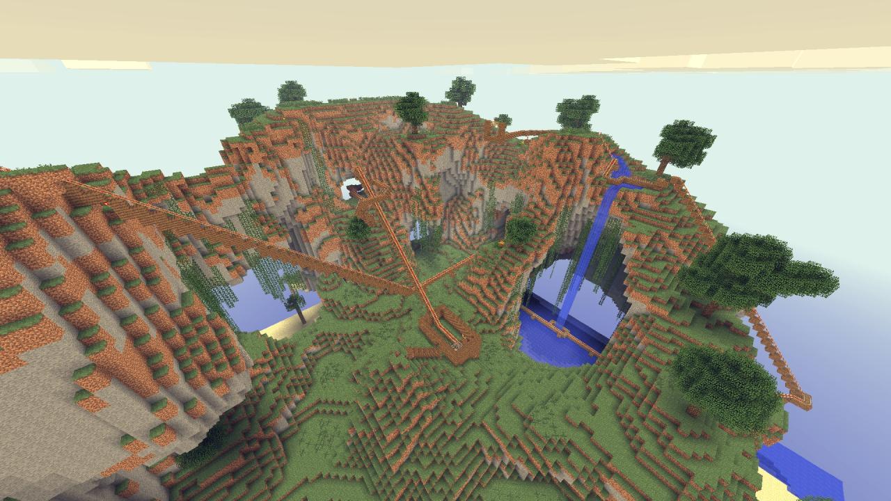 [CONTEST] | ~Vortex~ | an Epic Minecraft Rollercoaster Minecraft Map